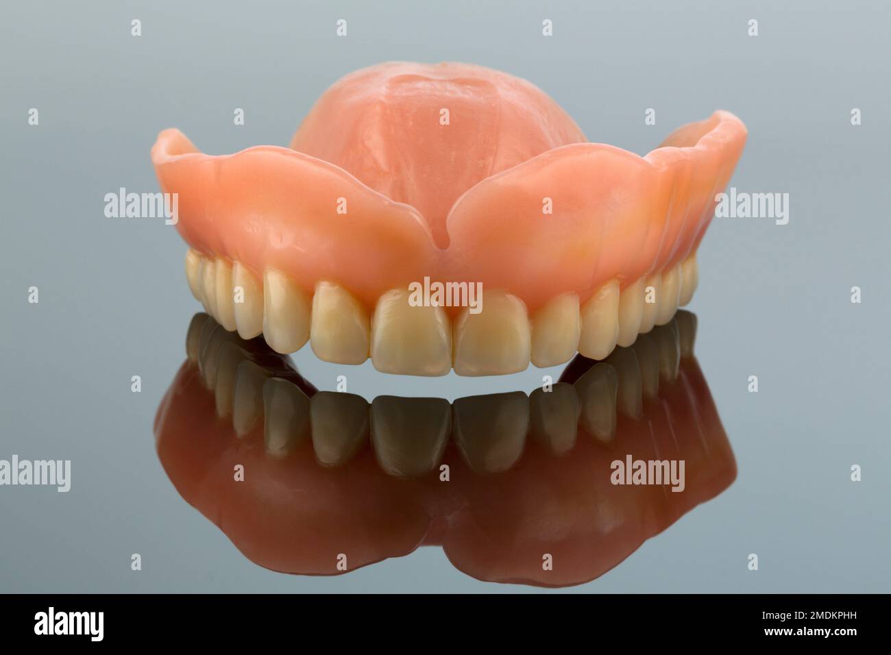 dental prosthesis, frontal view Stock Photo - Alamy