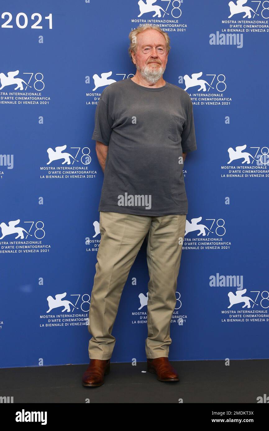 Ridley Scott poses for photographers at the photo call for the film ...