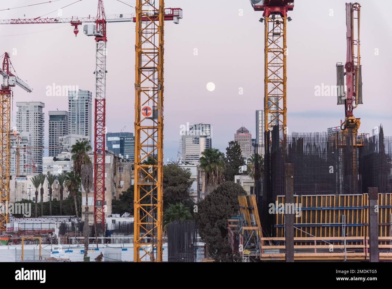 TEL AVIV, ISRAEL - MAY 01 2022: Somail complex in Tel Aviv in the ...