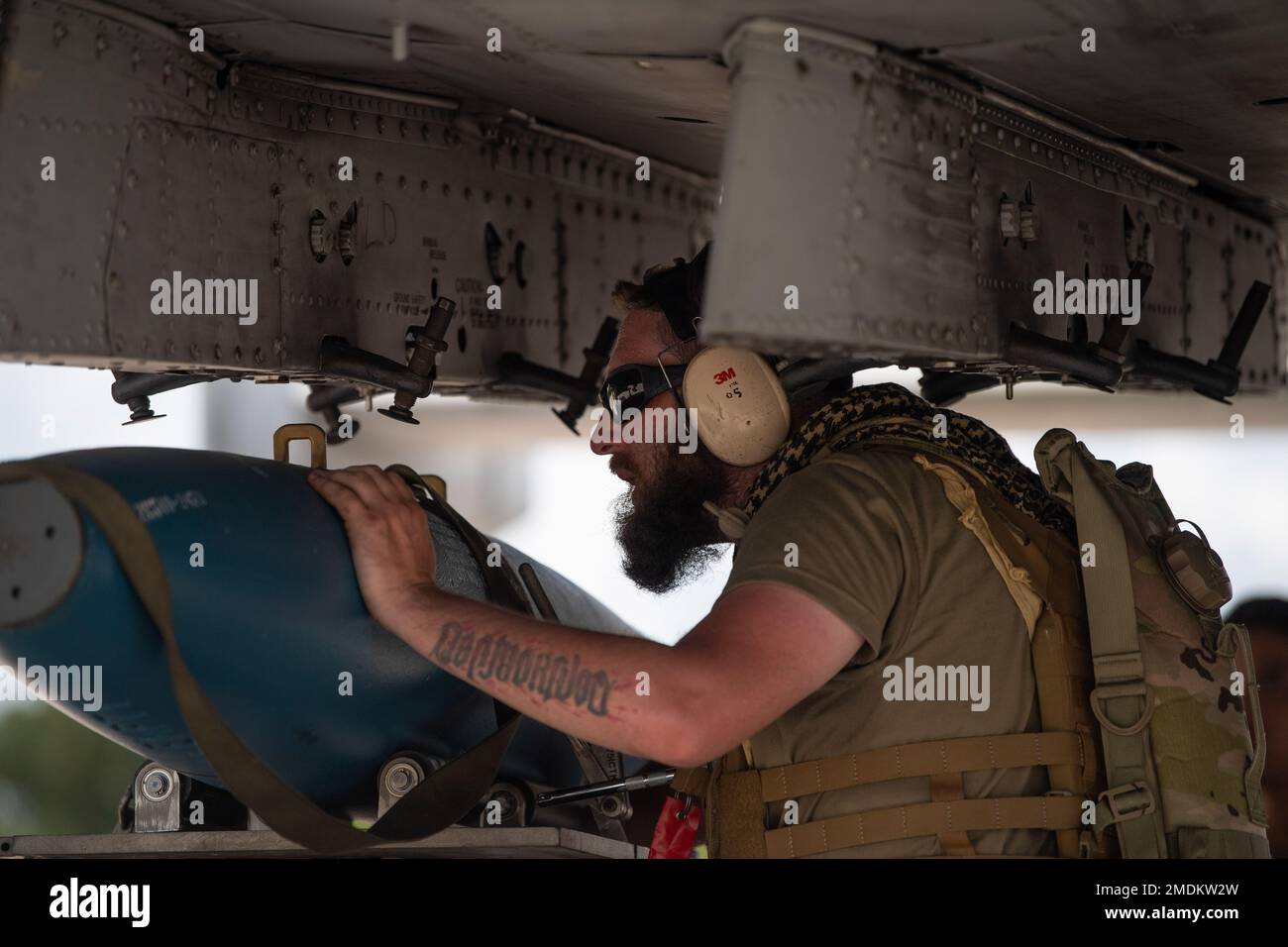 U.S. Air Force Staff Sgt. Catlin Hill, 75th Fighter Generation Squadron ...