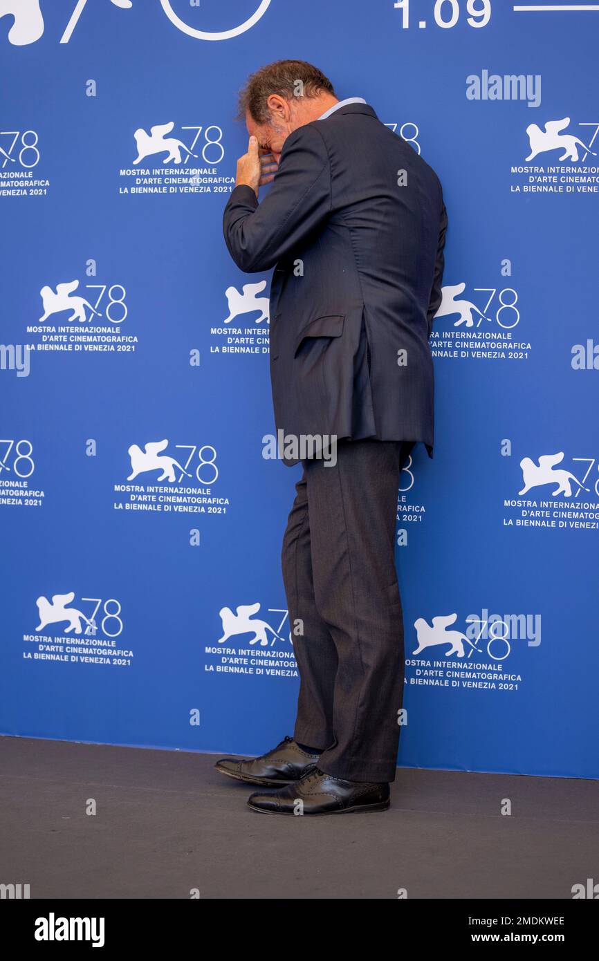 Vincent Lindon poses for photographers at the photo call for the film ...