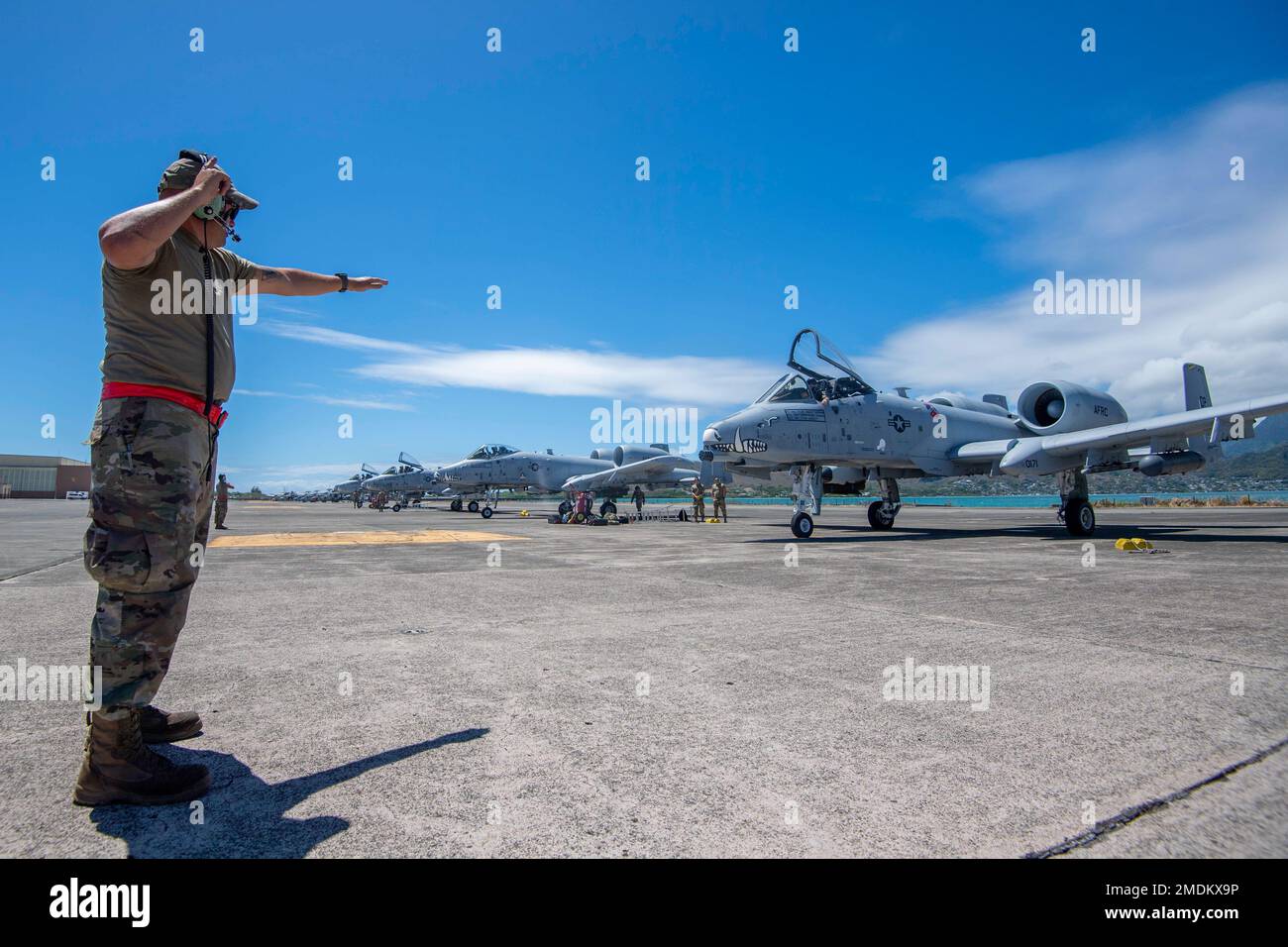 Staff Sgt. Kaleb Julius, crew chief assigned to the 924th Fighter Group ...