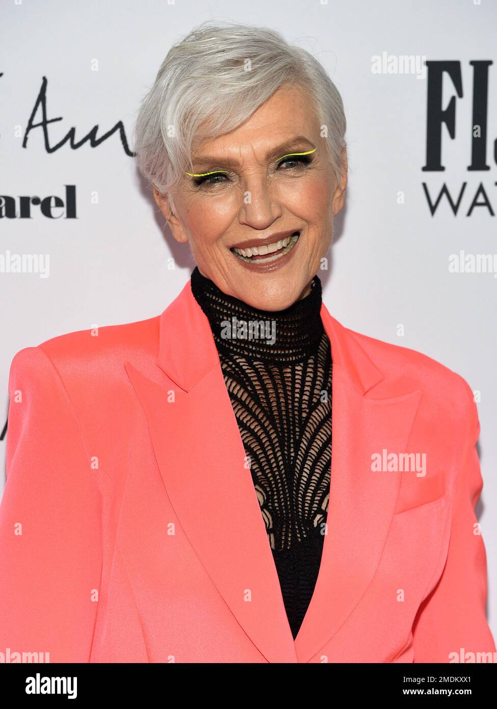 Model Maye Musk attends the Daily Front Row Fashion Media Awards at the ...