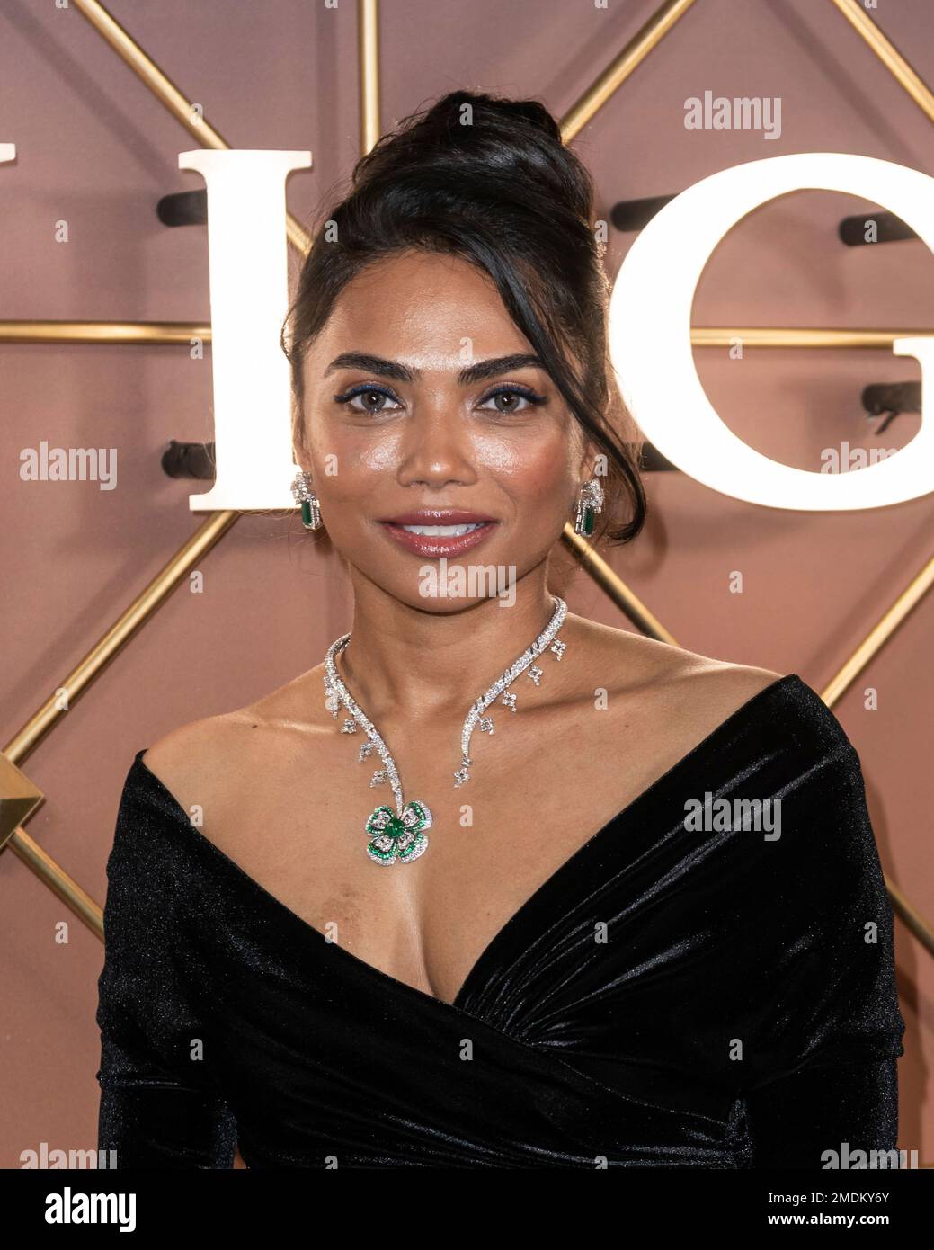 Mona Patel attends the Bulgari B.Zero1 collection party during New York ...