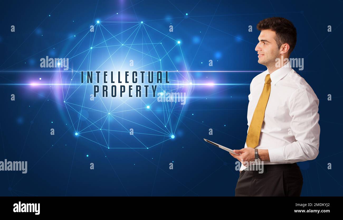 businessman thinking about security concept Stock Photo - Alamy