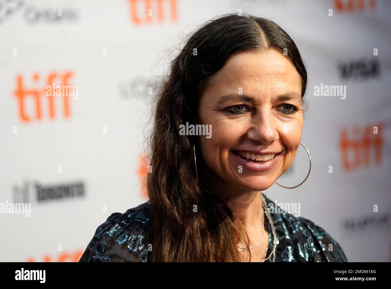 Justine Bateman, writer/director of "Violet," arrives for a screening ...