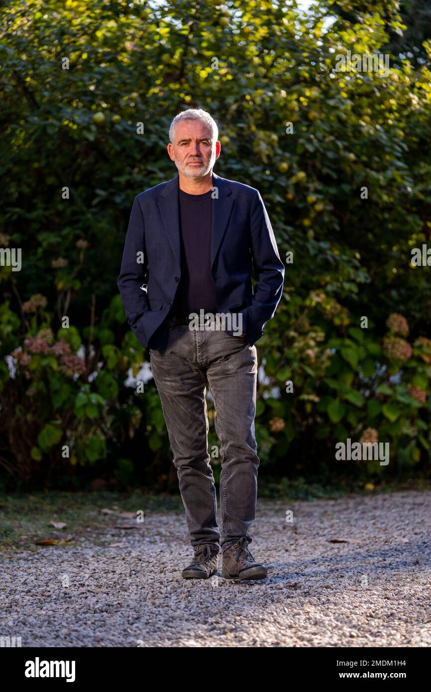 Stephane Brize poses for portraits for the film 'Another World' during ...