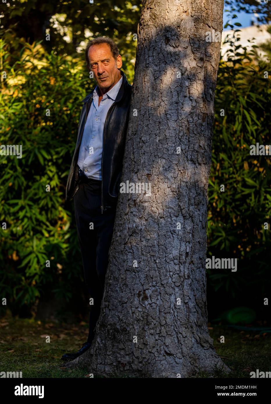 Vincent Lindon poses for portraits for the film 'Another World' during ...