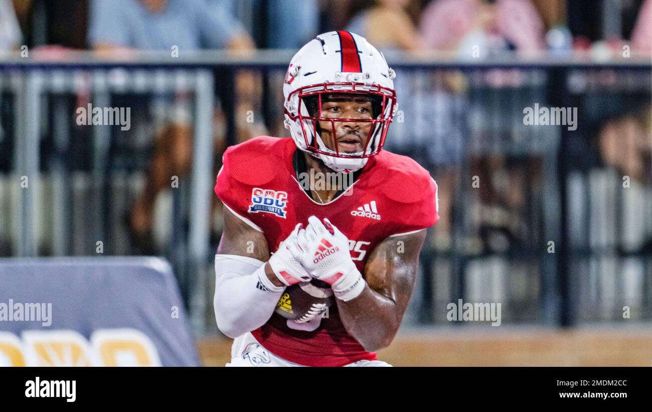 South Alabama Jaguars cornerback Devin Rockette plays against Southern ...