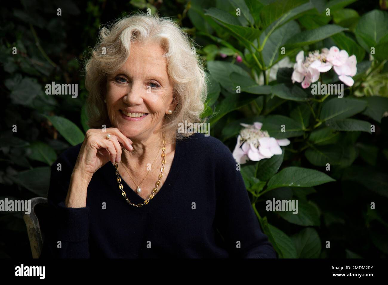 British actor Hayley Mills poses at her home in West London on ...