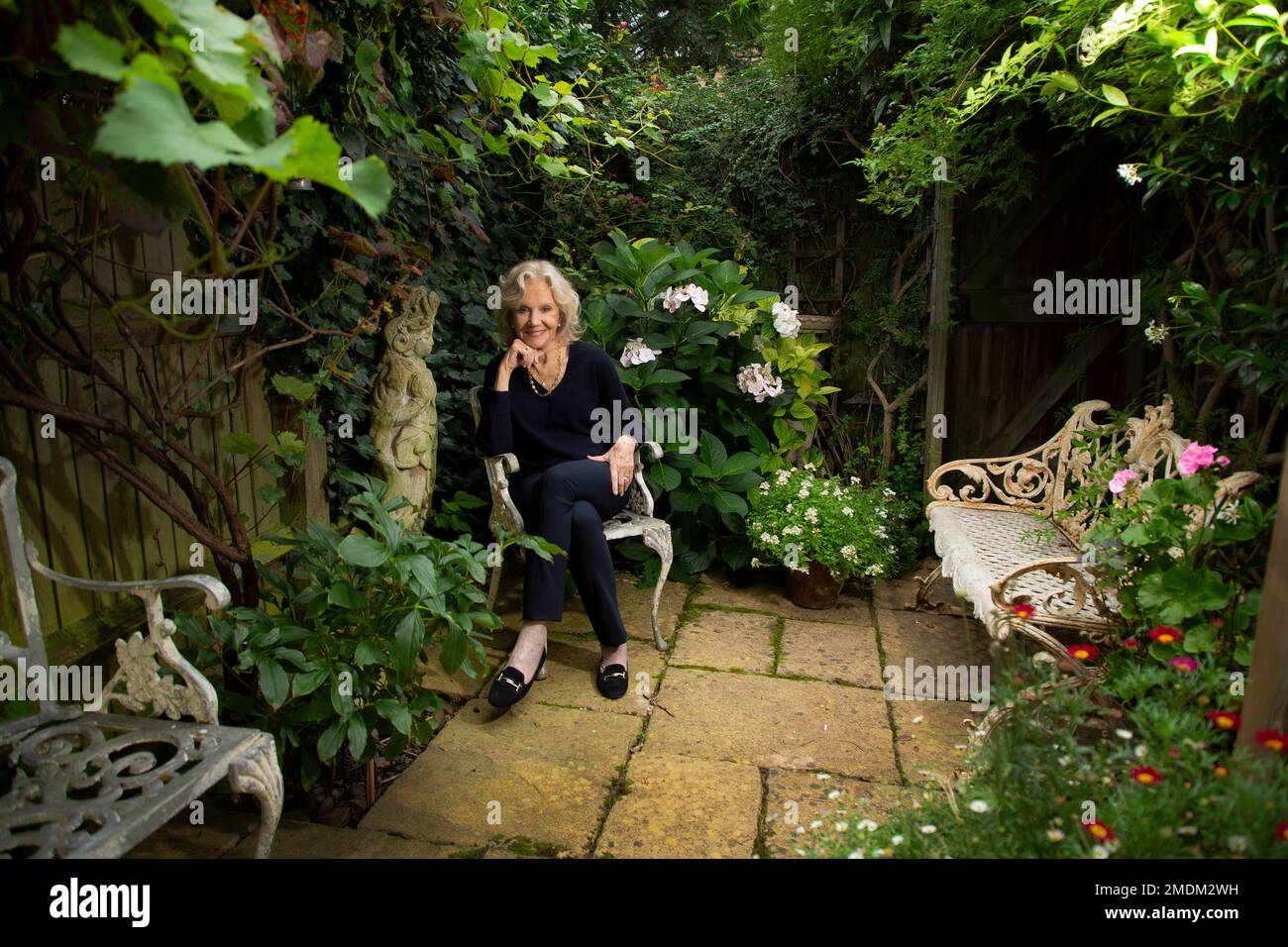 British actor Hayley Mills poses at her home in West London on ...