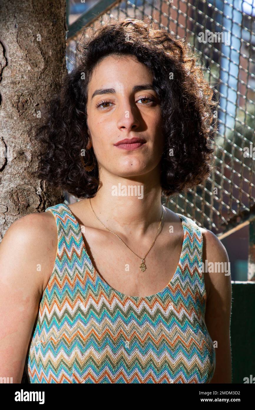 Mouna Soualem poses for portraits for the film 'You Resemble Me' during ...