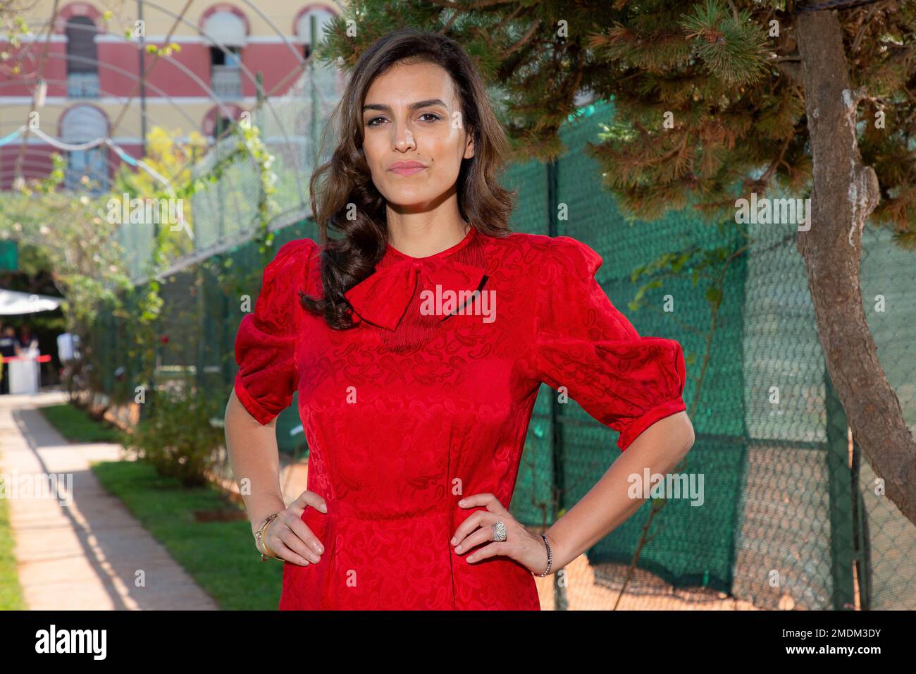 Dina Amer poses for portraits for the film 'You Resemble Me' during the ...