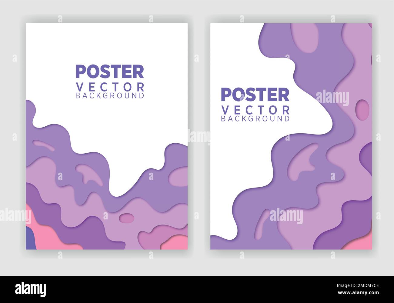 Vector abstract graphic design Poster . Vector vertical poster template ...