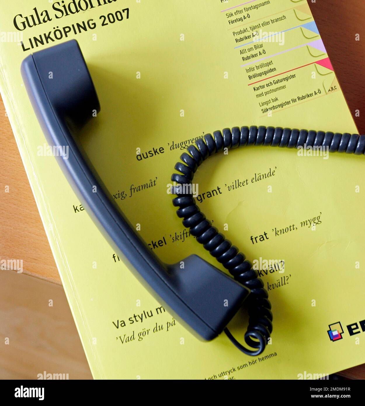 A telephone in a telephone directory Stock Photo - Alamy