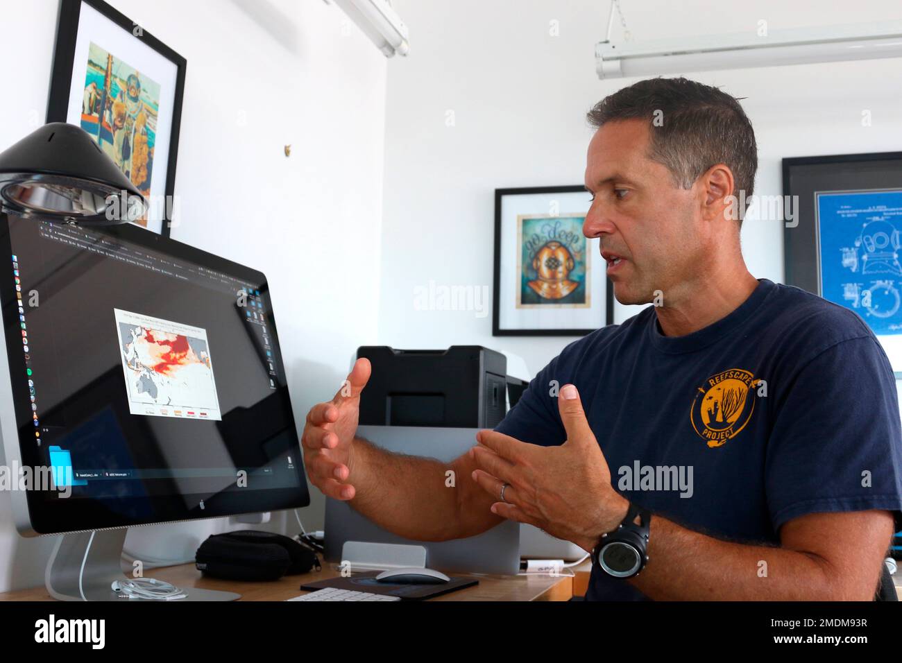 FILE - In this Sept. 13, 2019, file photo, Greg Asner, managing ...