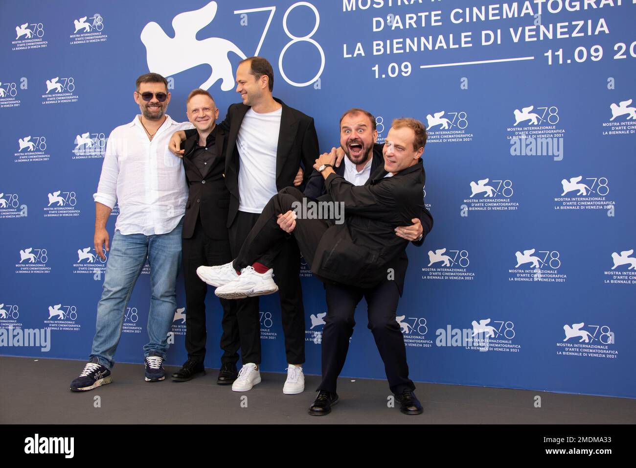 Alexander Plotnikov, from left, Timofey Tribuntsev, Evgeniy Nikishov ...