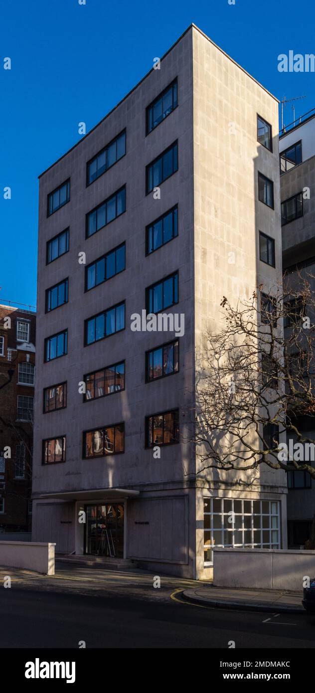 10 Palace Gate, Kensington, London, modernist block of flats by Wells ...