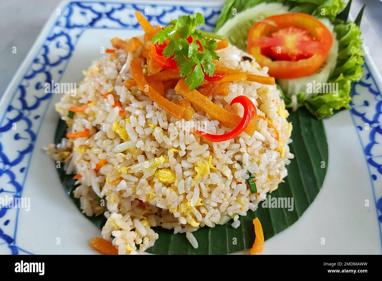 Fried Rice, Thailand Food at Cafe, Jakarta, Indonesia Stock Photo - Alamy