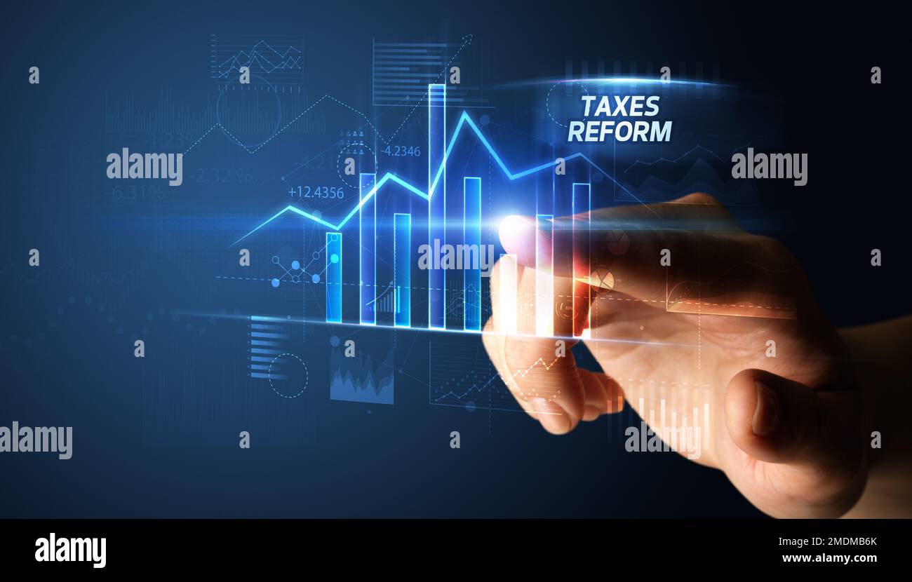 Hand touching business concept concept Stock Photo - Alamy