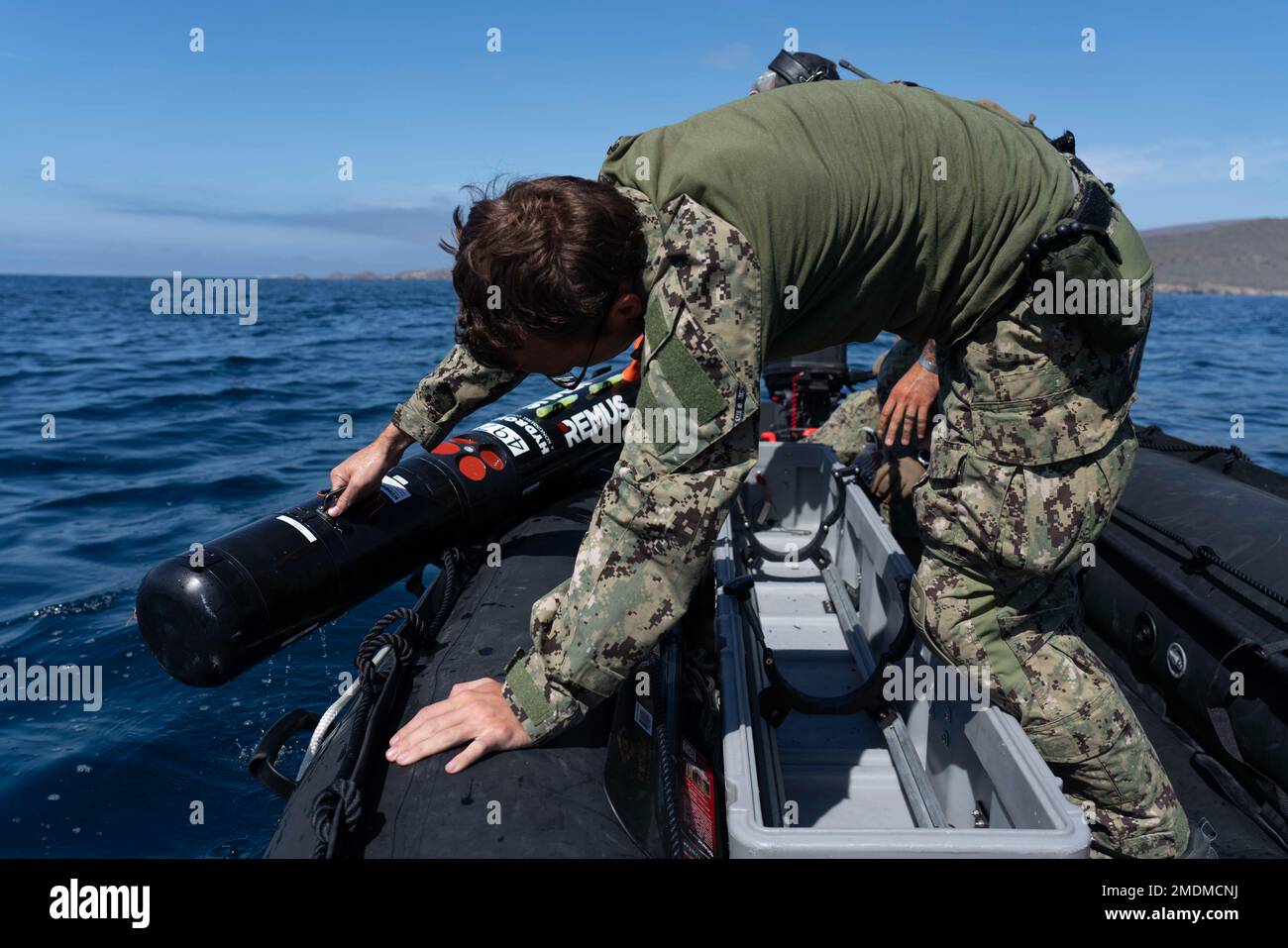 Electronics Technician 3rd Class Hudson Walsh, assigned to Explosive ...