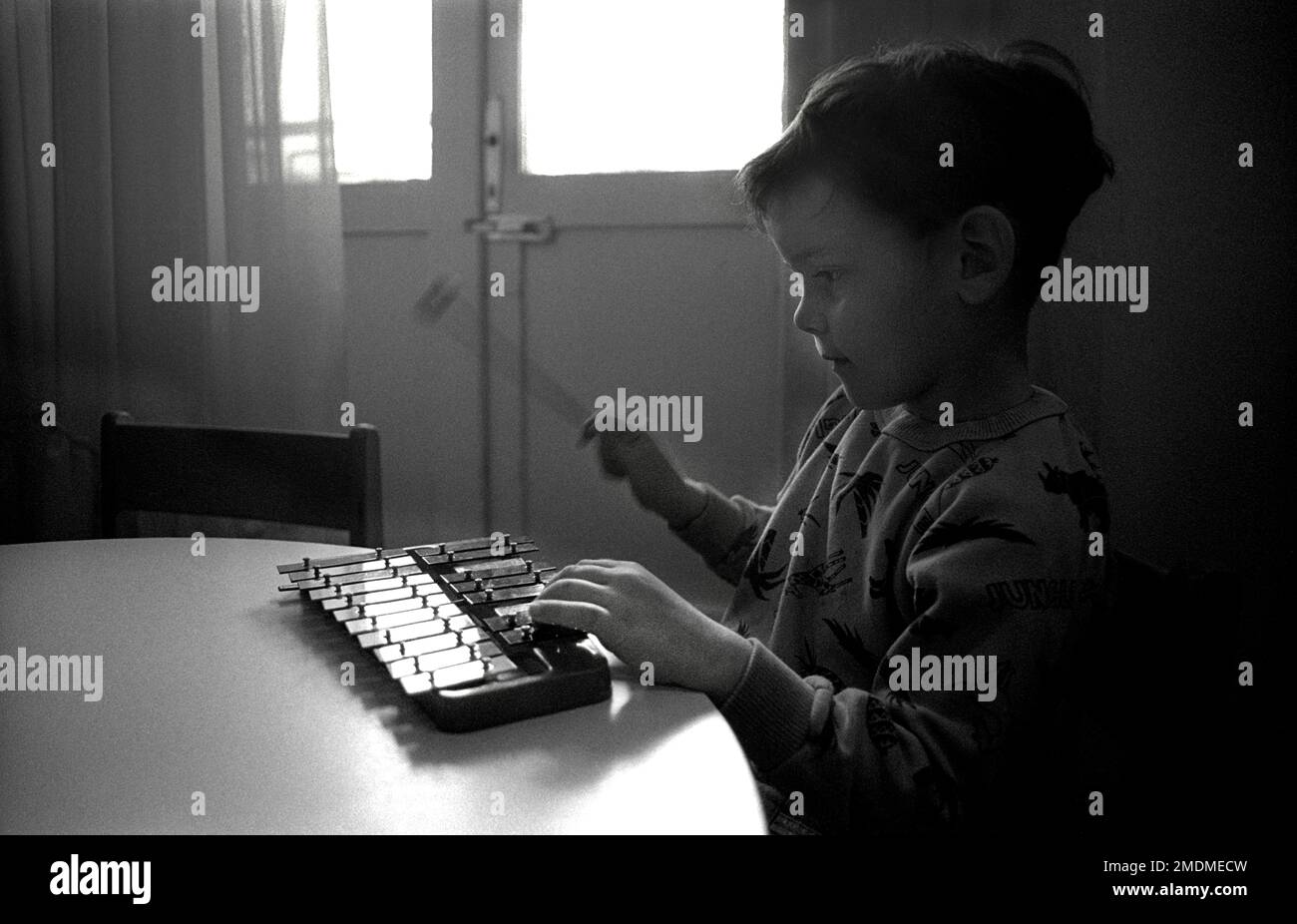 Orphan inside the orphanage in central Sarajevo pictured during the ...