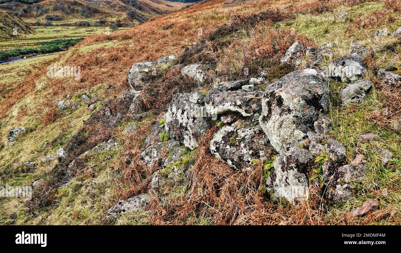 Tulloch Turnal Broch Stock Photo - Alamy
