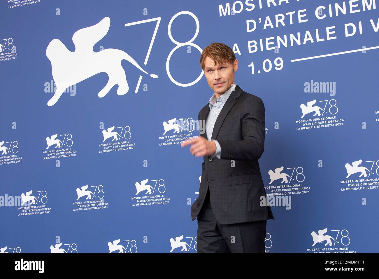 Scott Haze poses for photographers at the photo call for the film 'Old ...