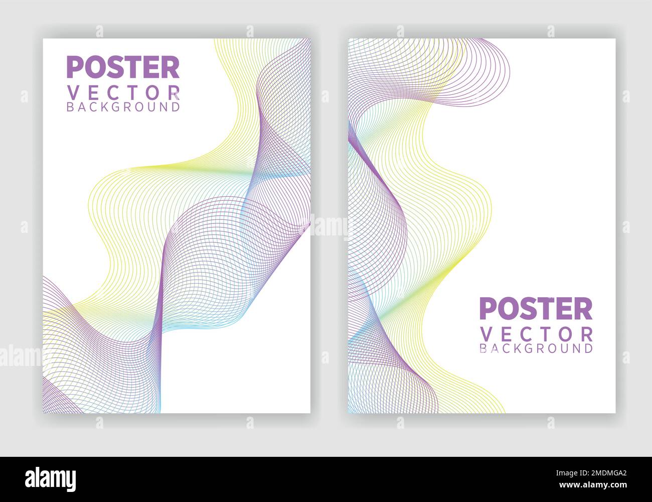 Vector abstract graphic design Poster . Vector vertical poster template ...