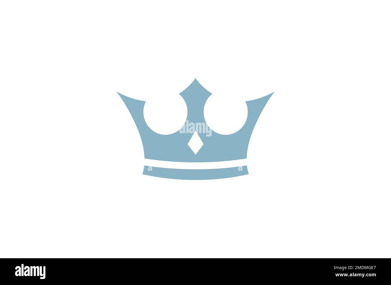 Creative Crown Shape Vector Logo Symbol Icon Design Illustration Stock ...
