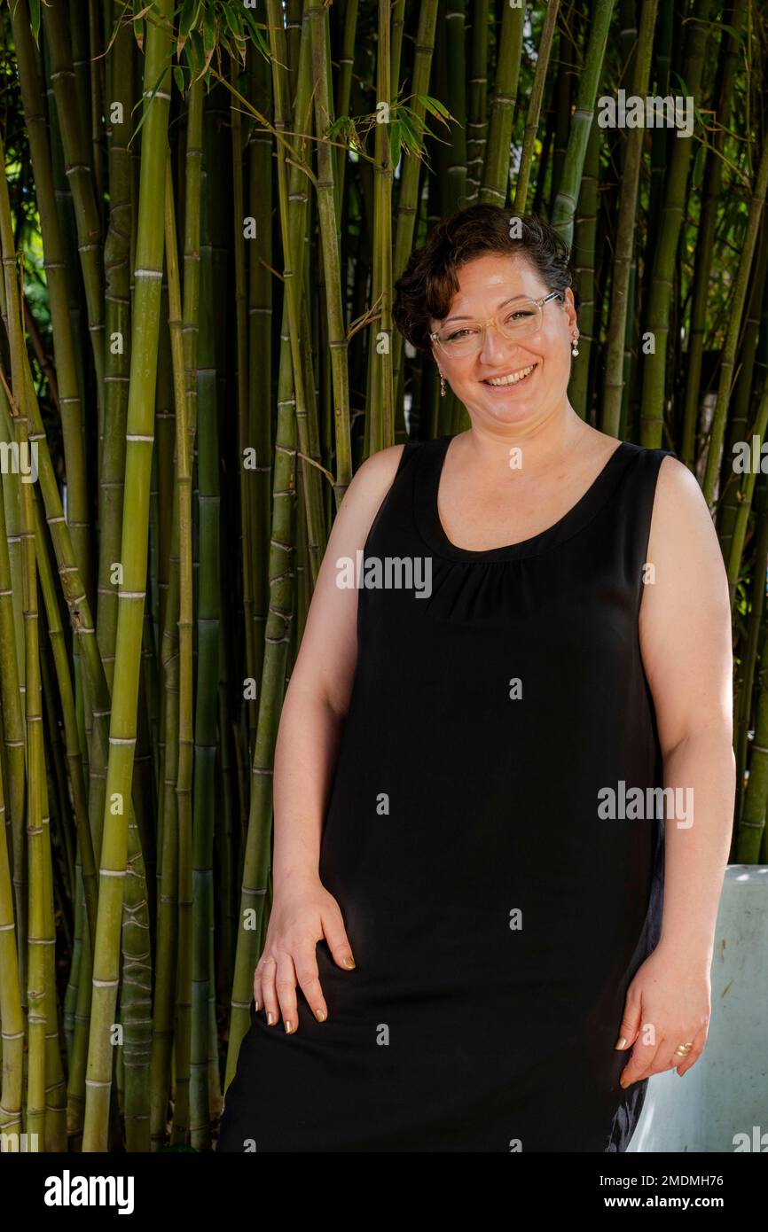 Director Diana El Jeiroudi poses for portraits for the film 'Republic ...