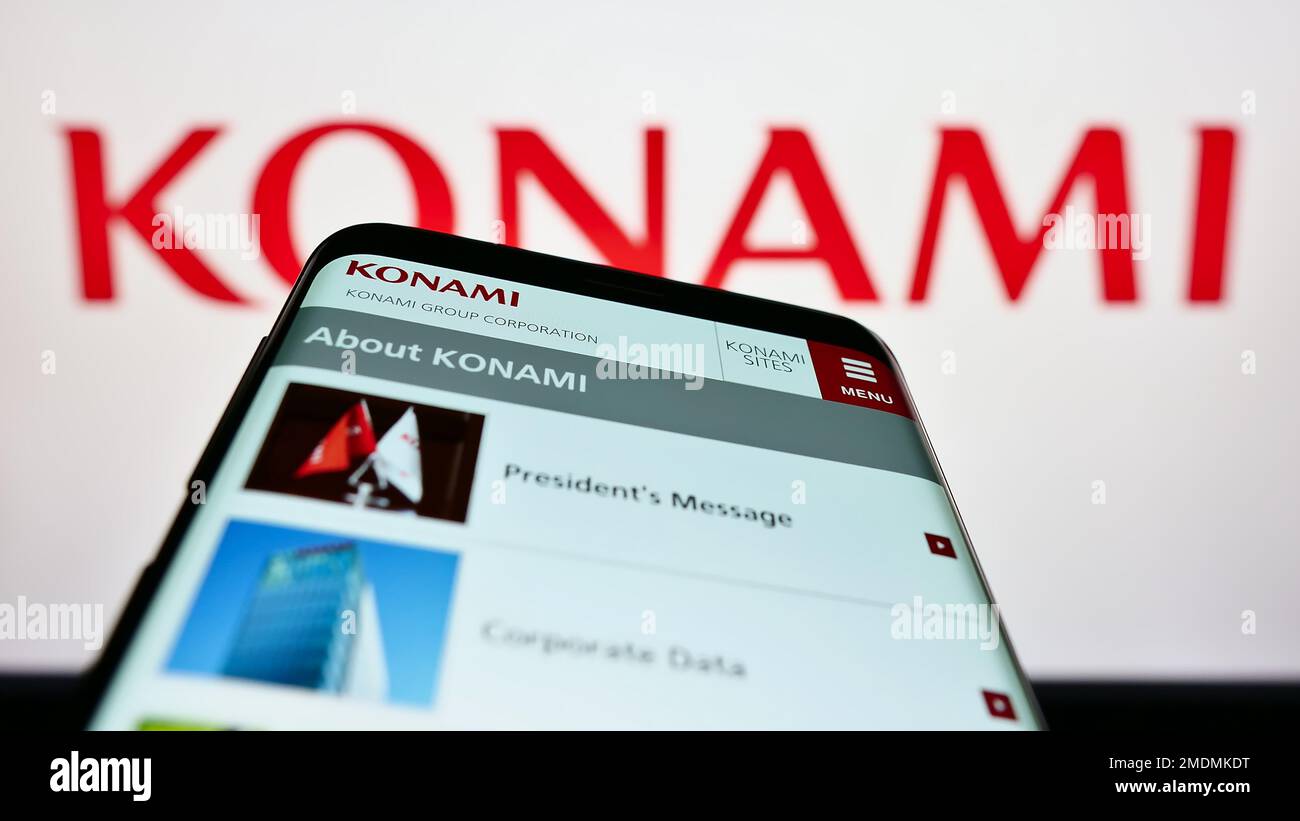 Konami group hi-res stock photography and images - Alamy