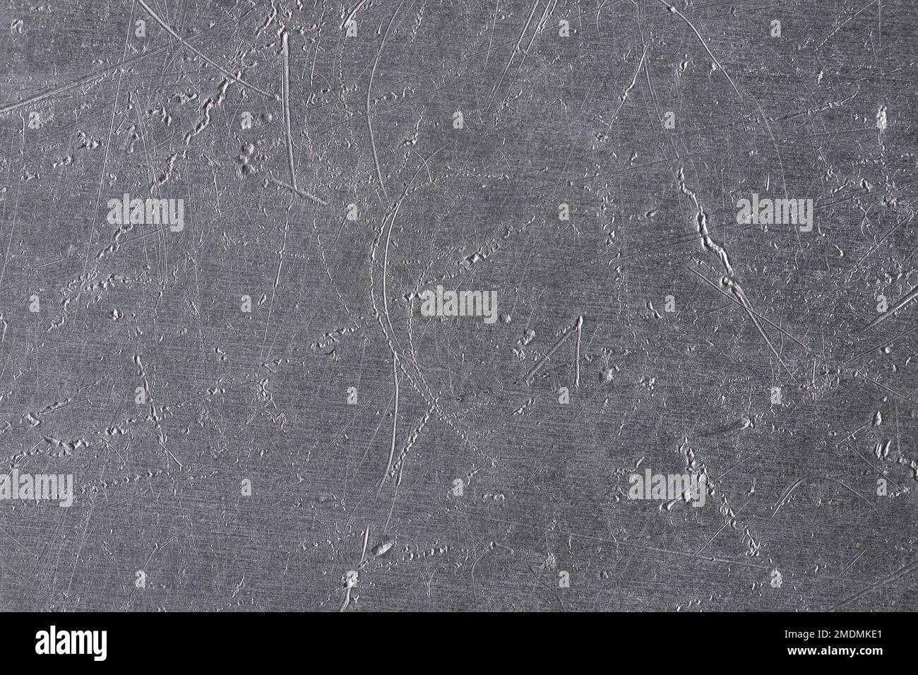 texture of old metal with scratches and cracks. silver plate metal ...