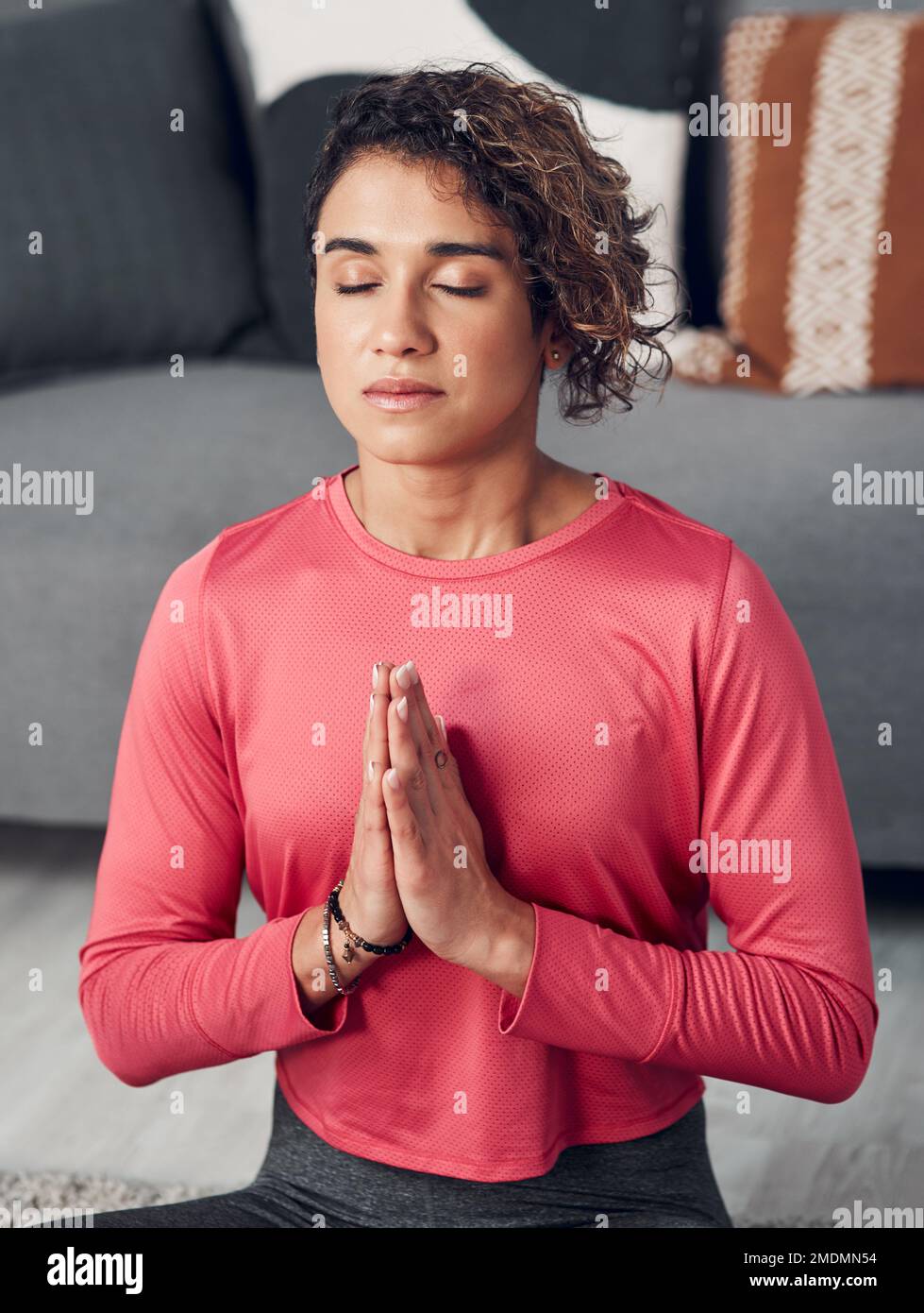 Quiet the mind and the soul shall speak. an attractive young woman ...