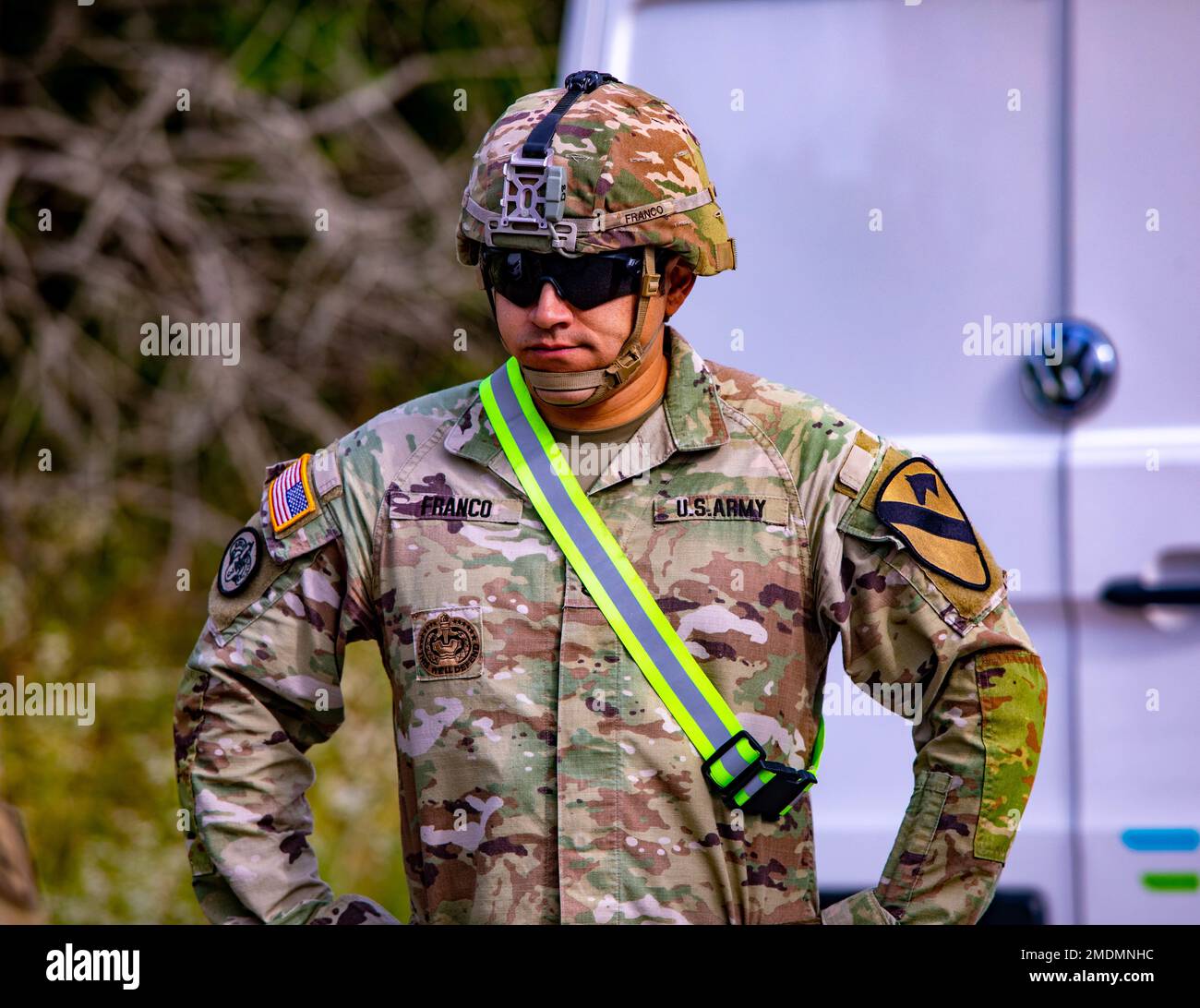 U.S. Army soldier, assigned to 3rd Armored Brigade Combat team, 1st ...