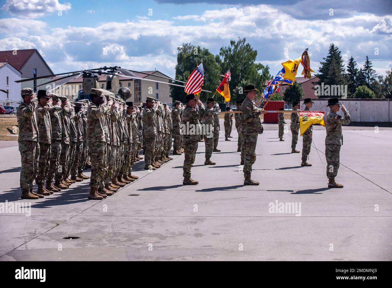 1st Air Cavalry Brigade held a change of command ceremony today between ...