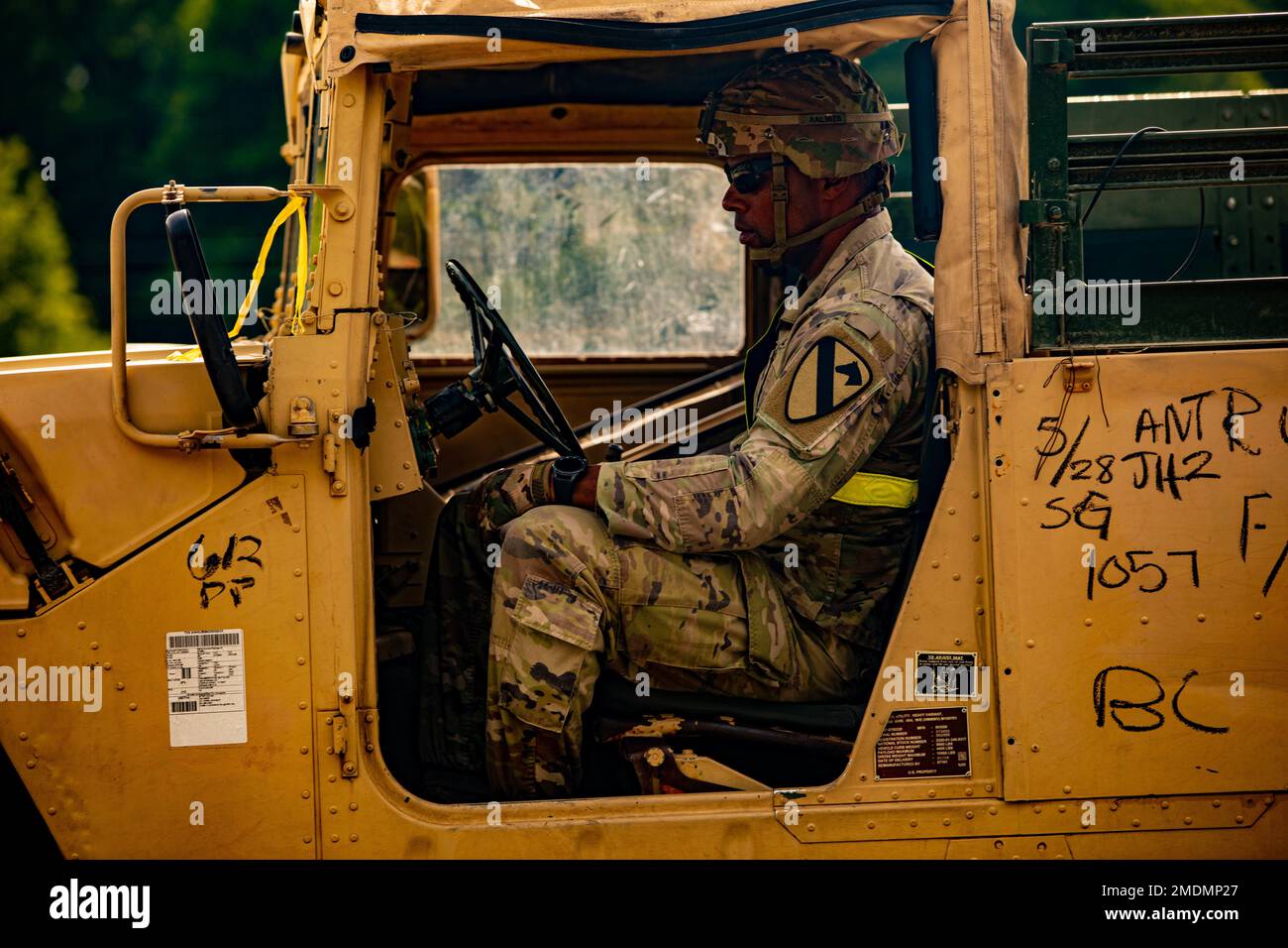 U.S. Army soldier, assigned to 3rd Armored Brigade Combat team, 1st ...