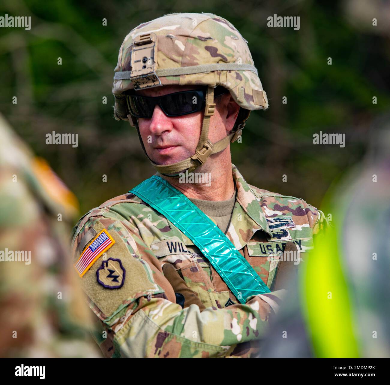 U.S. Army soldier, assigned to 3rd Armored Brigade Combat team, 1st ...