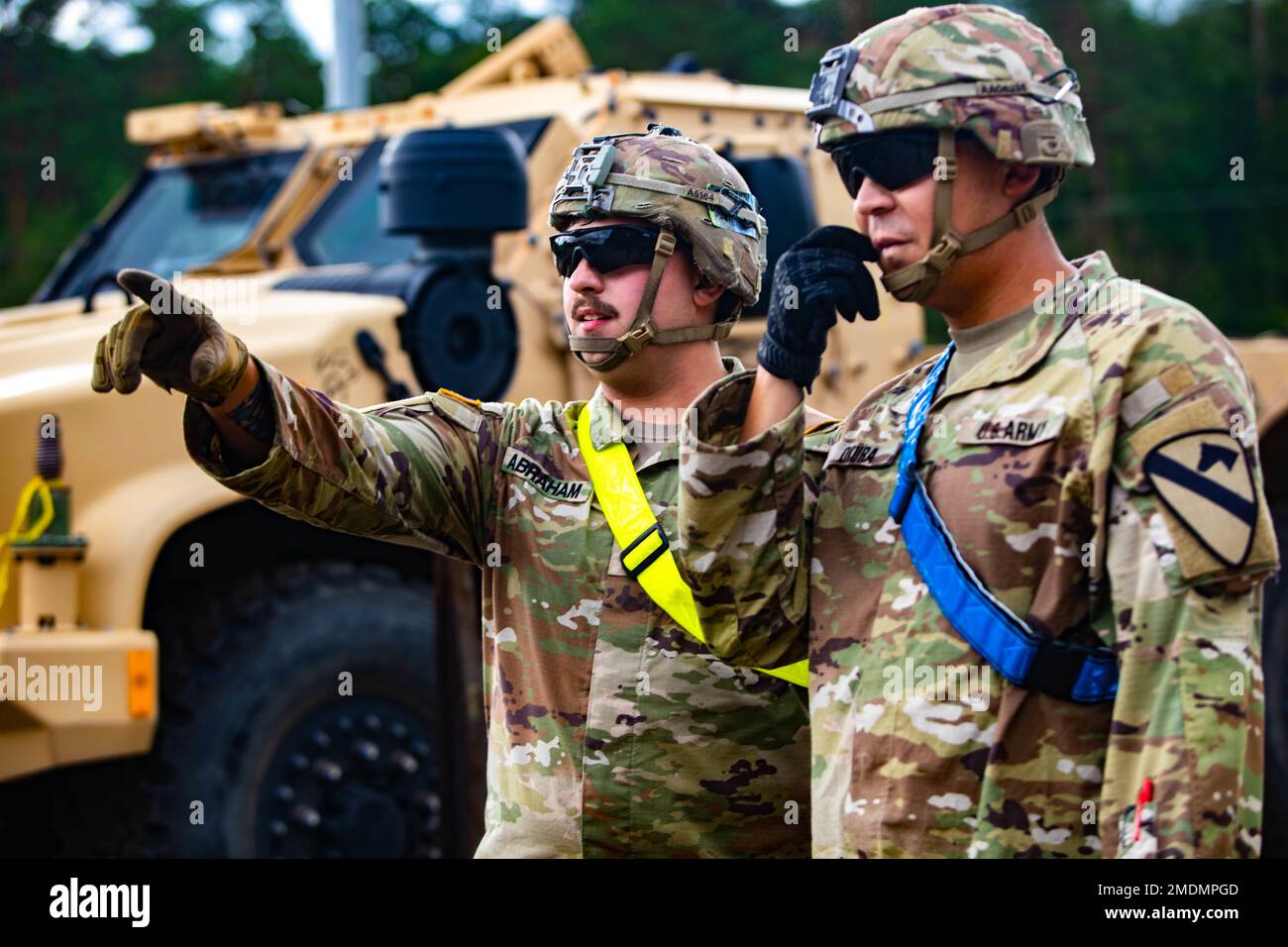U.S. Army soldier, assigned to 3rd Armored Brigade Combat team, 1st ...
