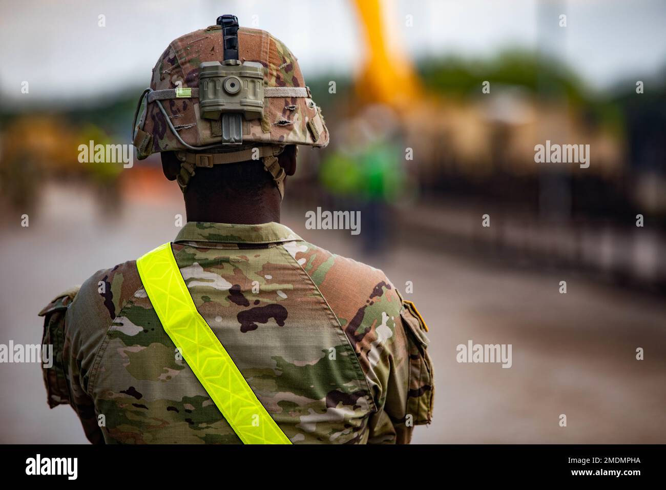 U.S. Army soldier, assigned to 3rd Armored Brigade Combat team, 1st ...