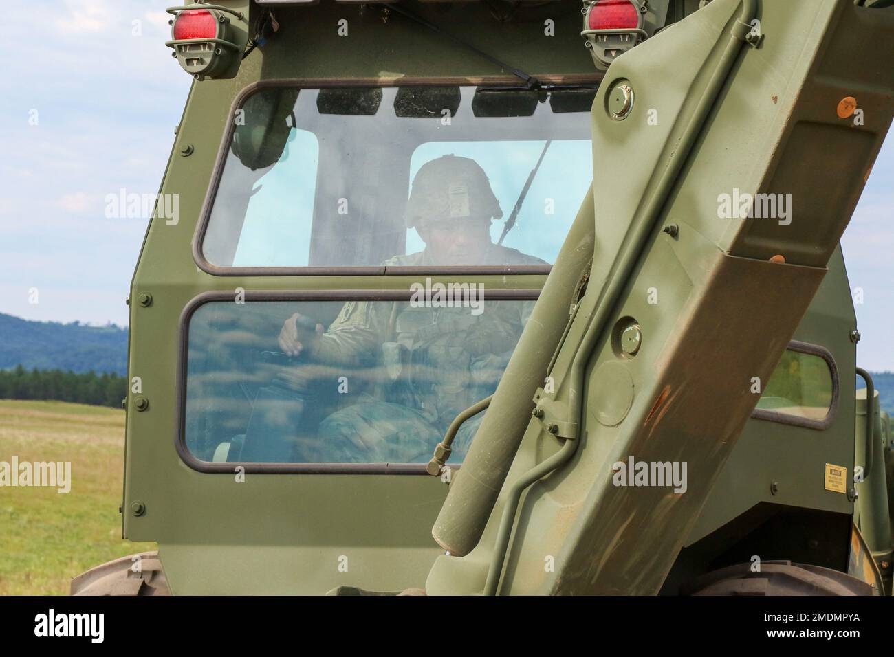 Army Reserve Staff Sgt. Mike Chernyak, an engineer with the 412th ...