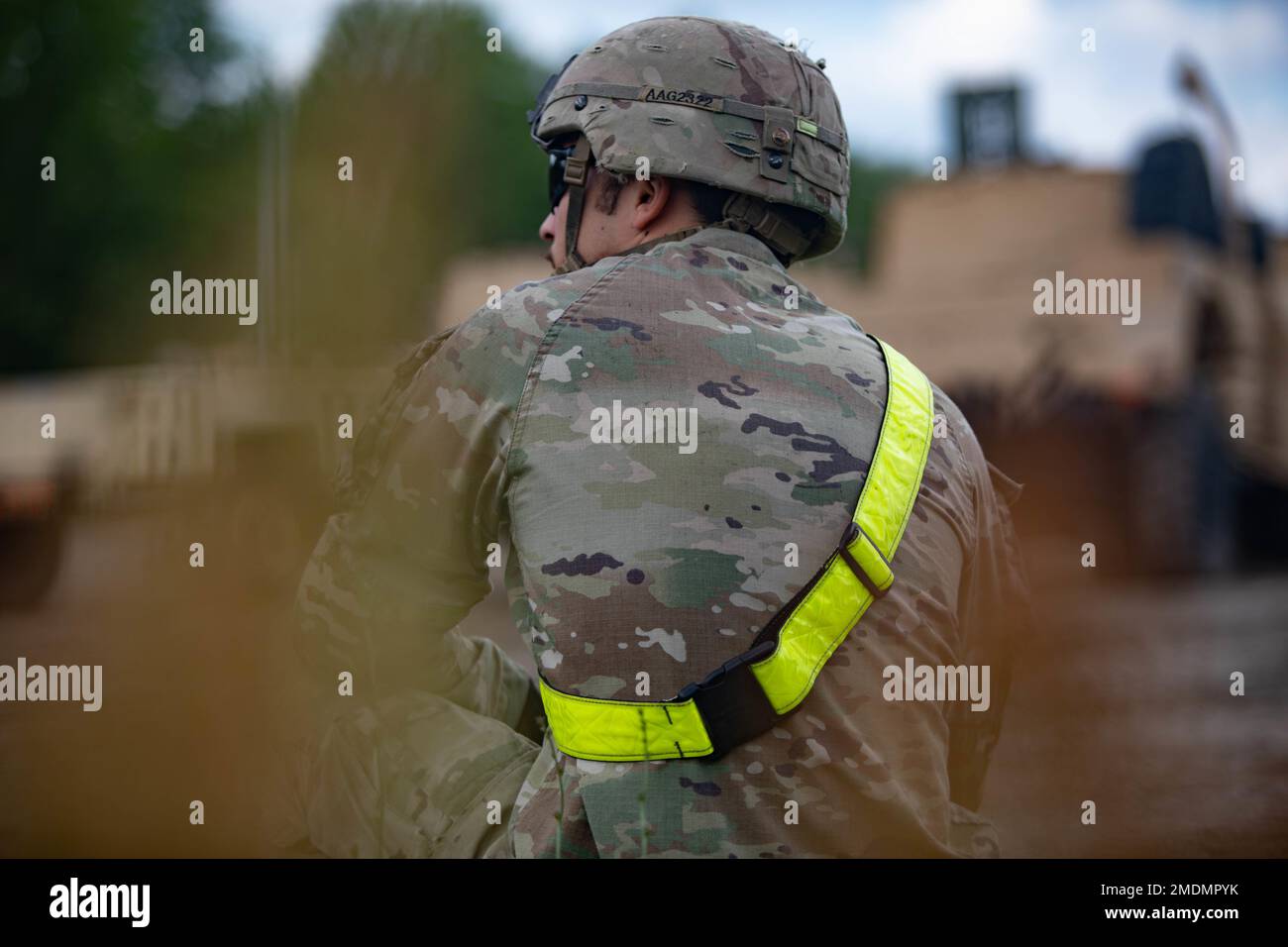 U.S. Army soldier, assigned to 3rd Armored Brigade Combat team, 1st ...