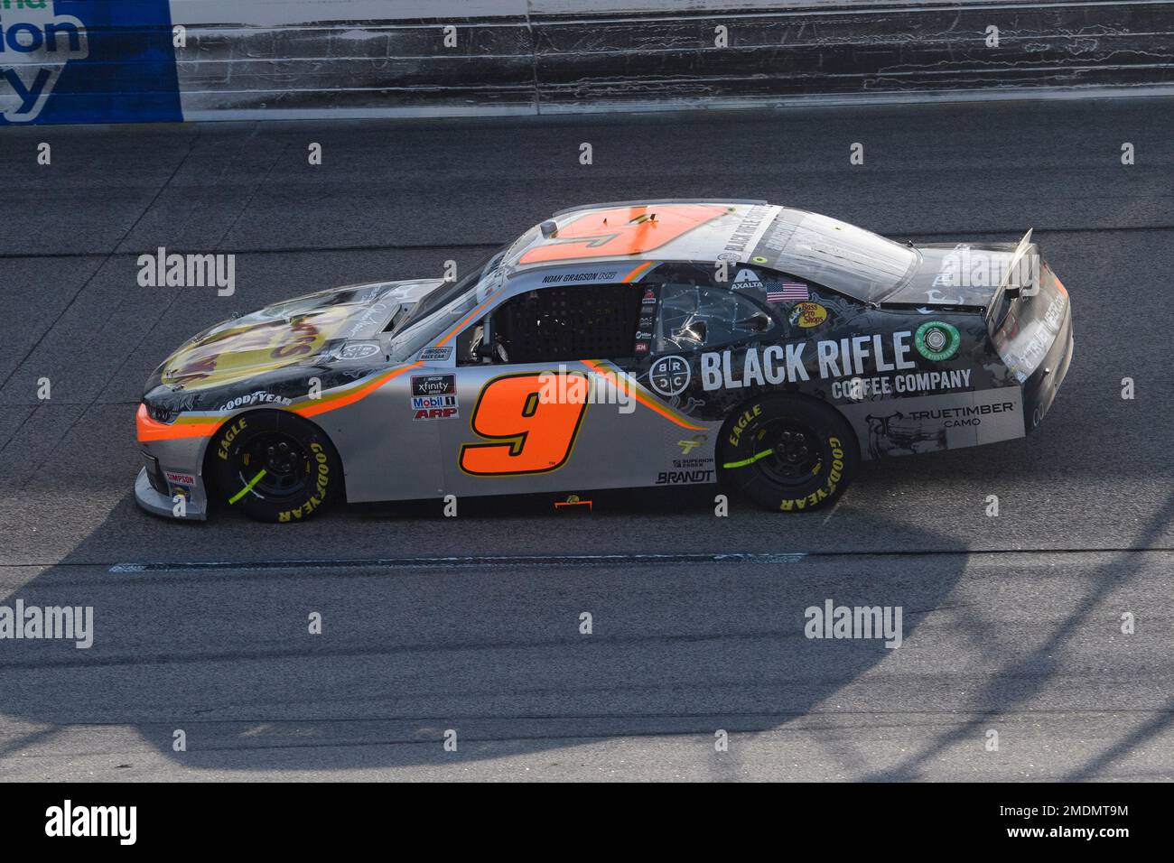 Noah Gragson (9) runs in a NASCAR Xfinity Series auto race Saturday ...