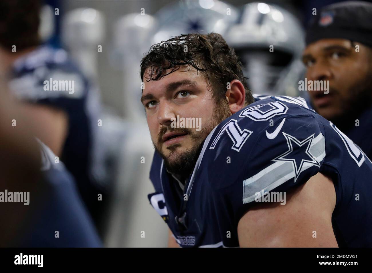 FILE - In this Dec. 5, 2019, file photo, Dallas Cowboys' Zack Martin ...