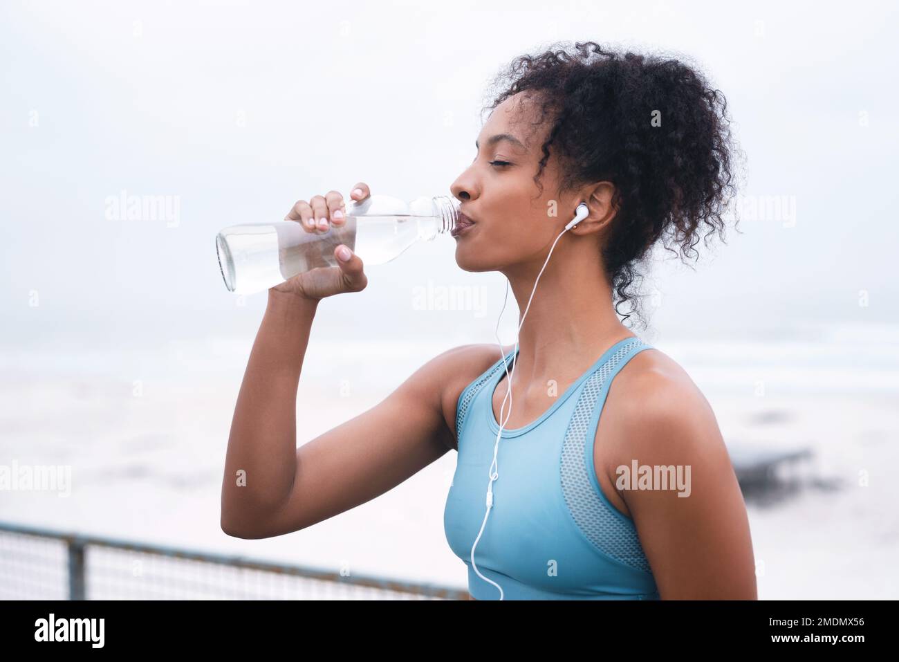 Its Vital To Prevent Dehydration When Exercising A Sporty Young Woman
