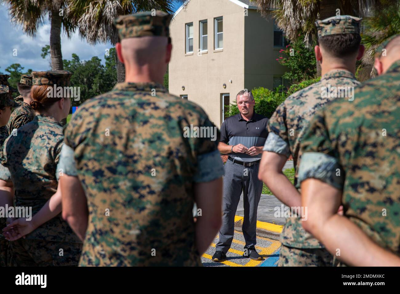 U.S. Marine Corps retired Master Sgt. Curtis E. Carpenter, the deputy ...