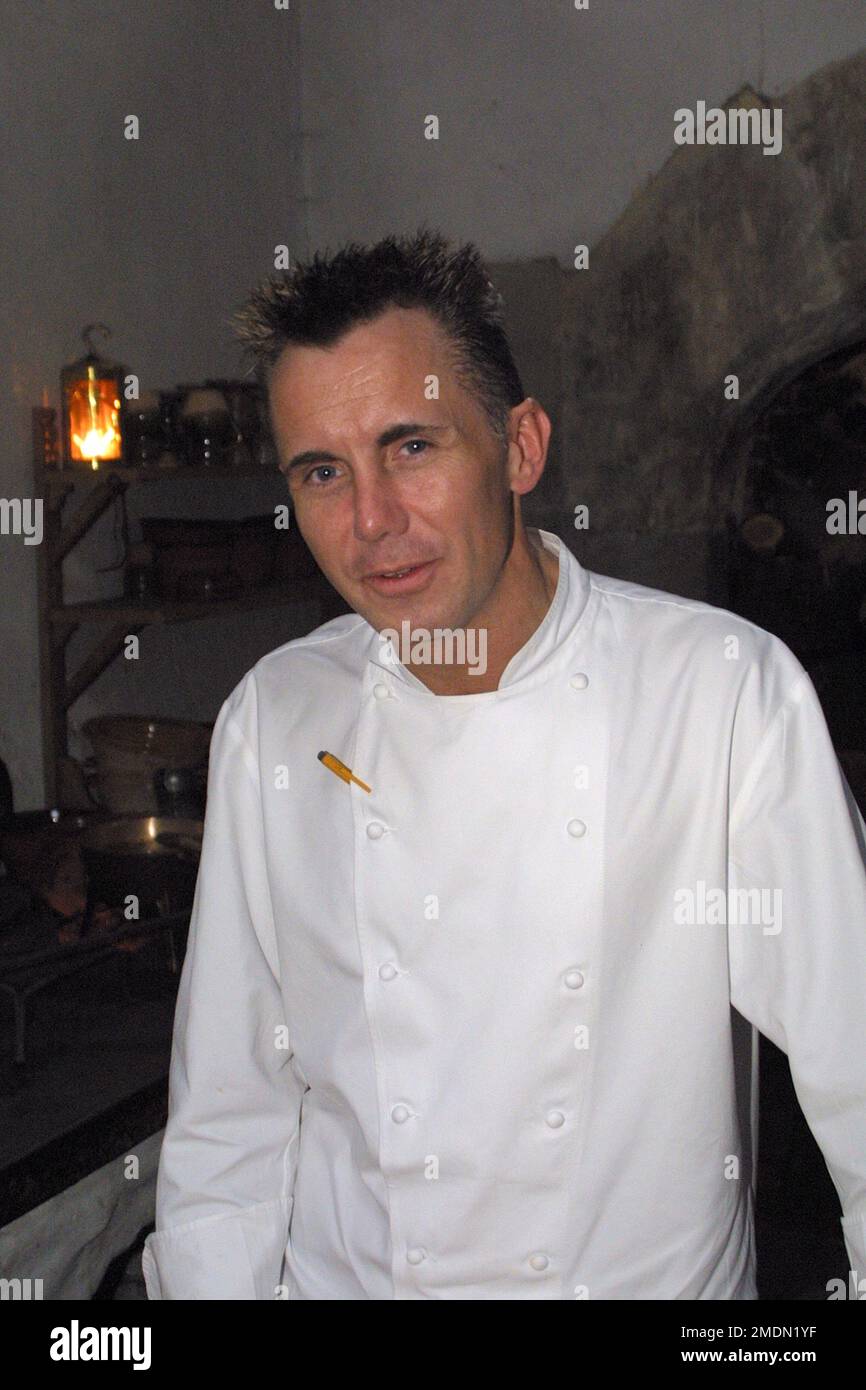 Gary Rhodes, British Television Chef and celebrity, visiting the ...