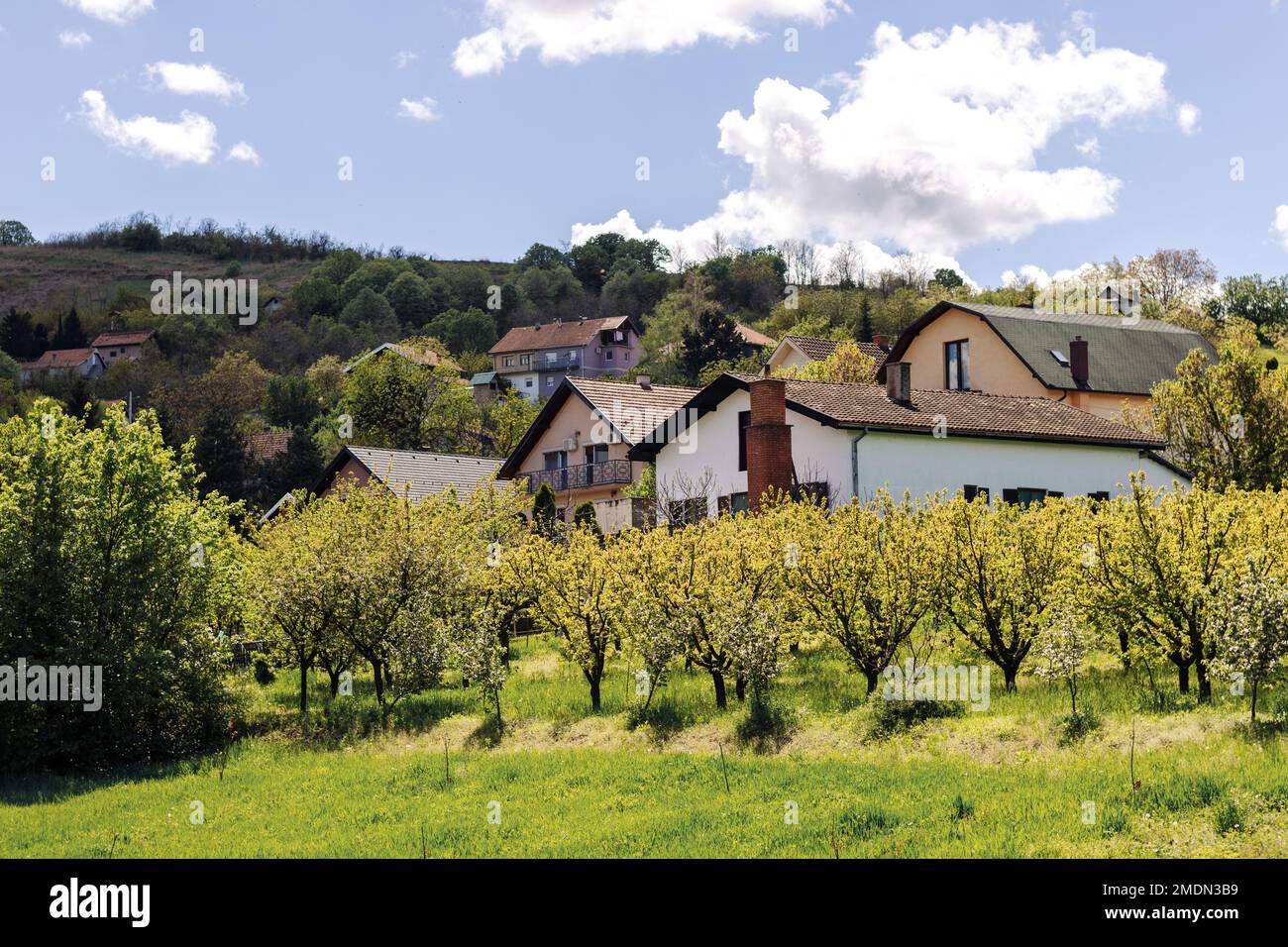 Serbian village hi-res stock photography and images - Alamy