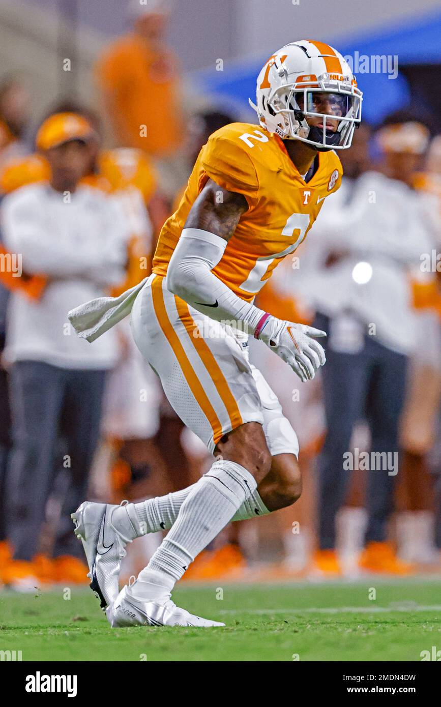 Tennessee defensive back Alontae Taylor (2) is seen on defense during ...