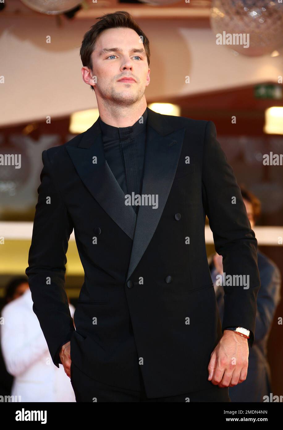 Nicholas Hoult poses for photographers upon arrival at the premiere of ...